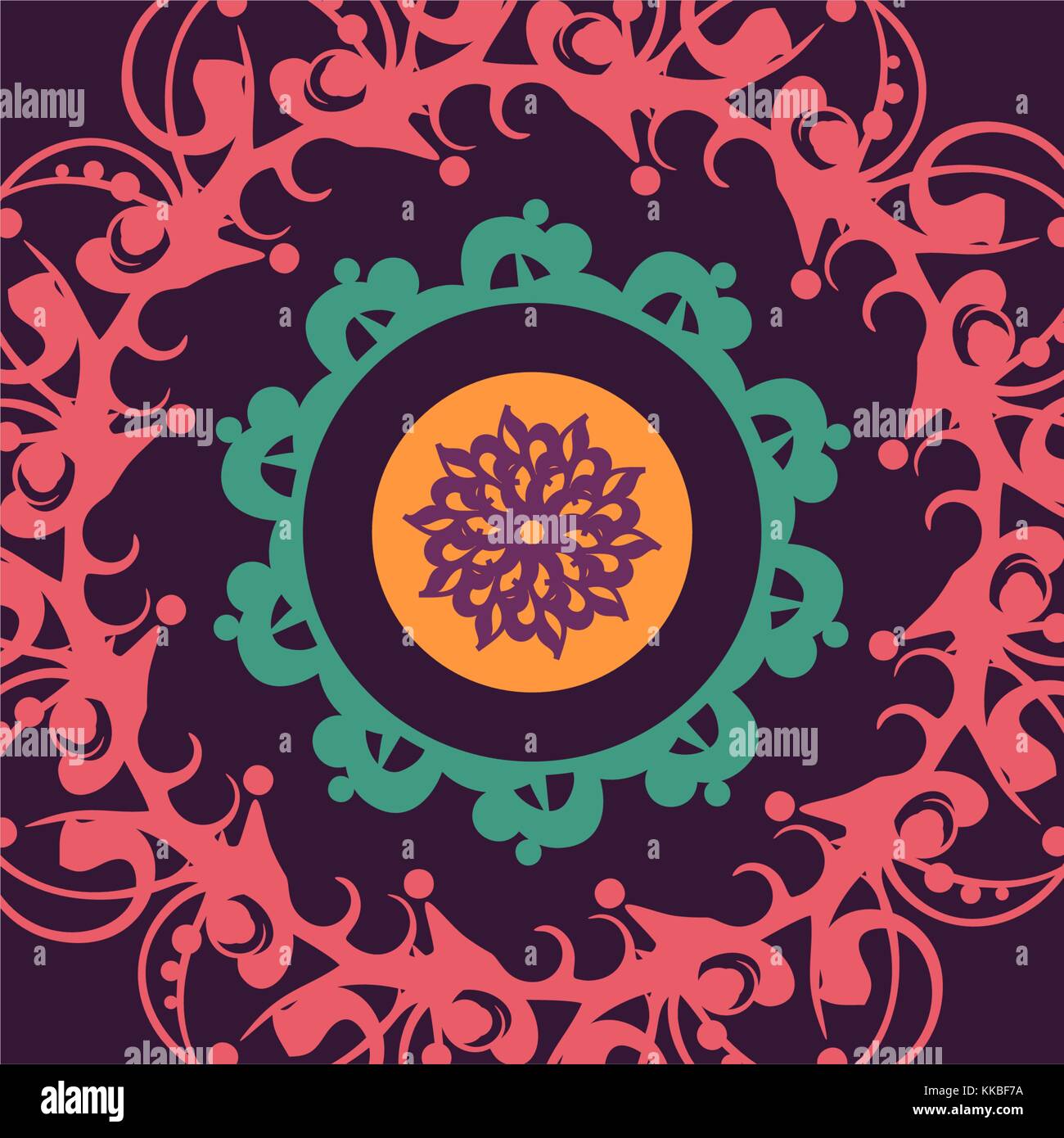 Indian decorative element not vector Stock Vector Images - Alamy