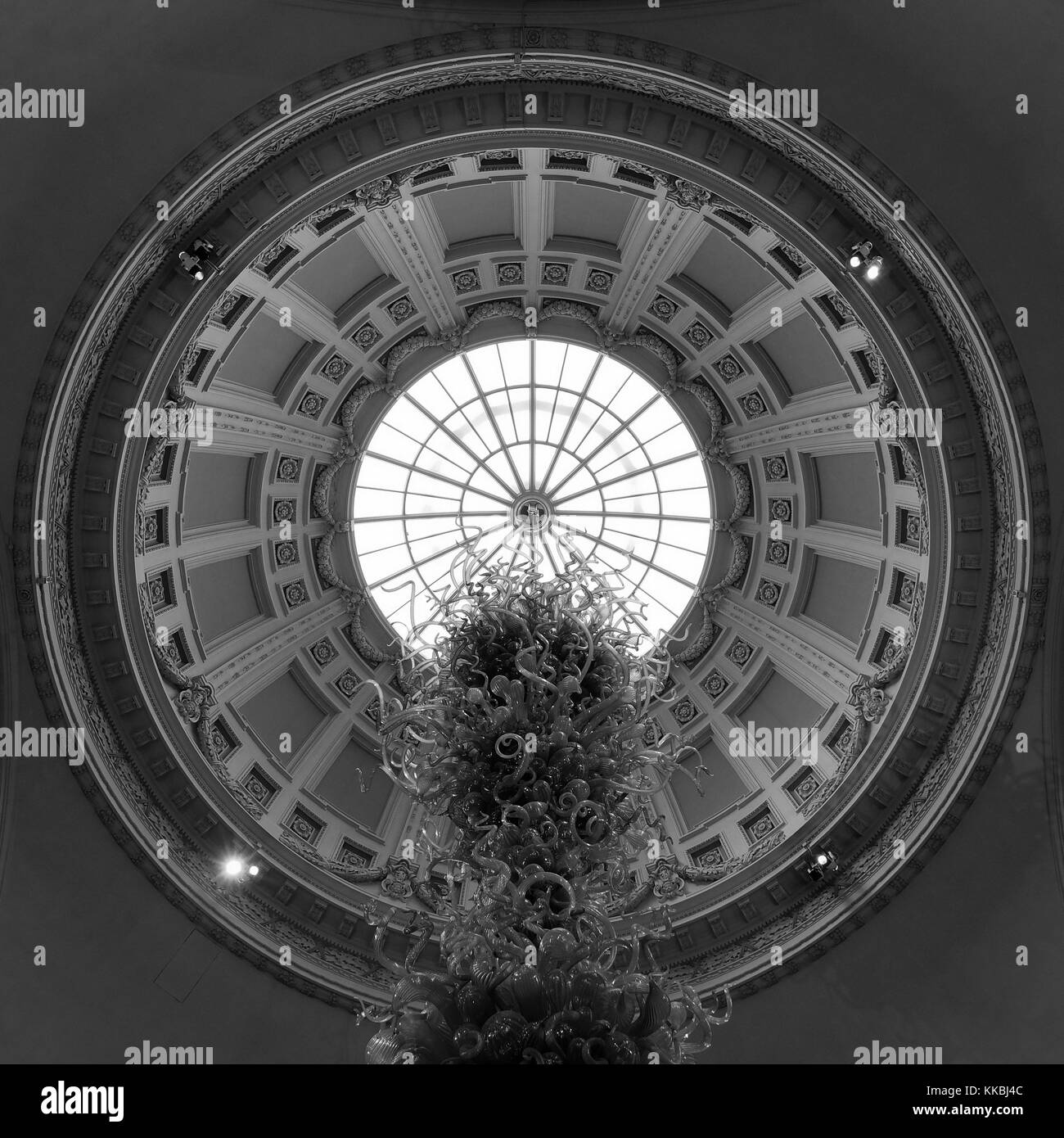 Hanging sculpture artwork Black and White Stock Photos & Images - Alamy