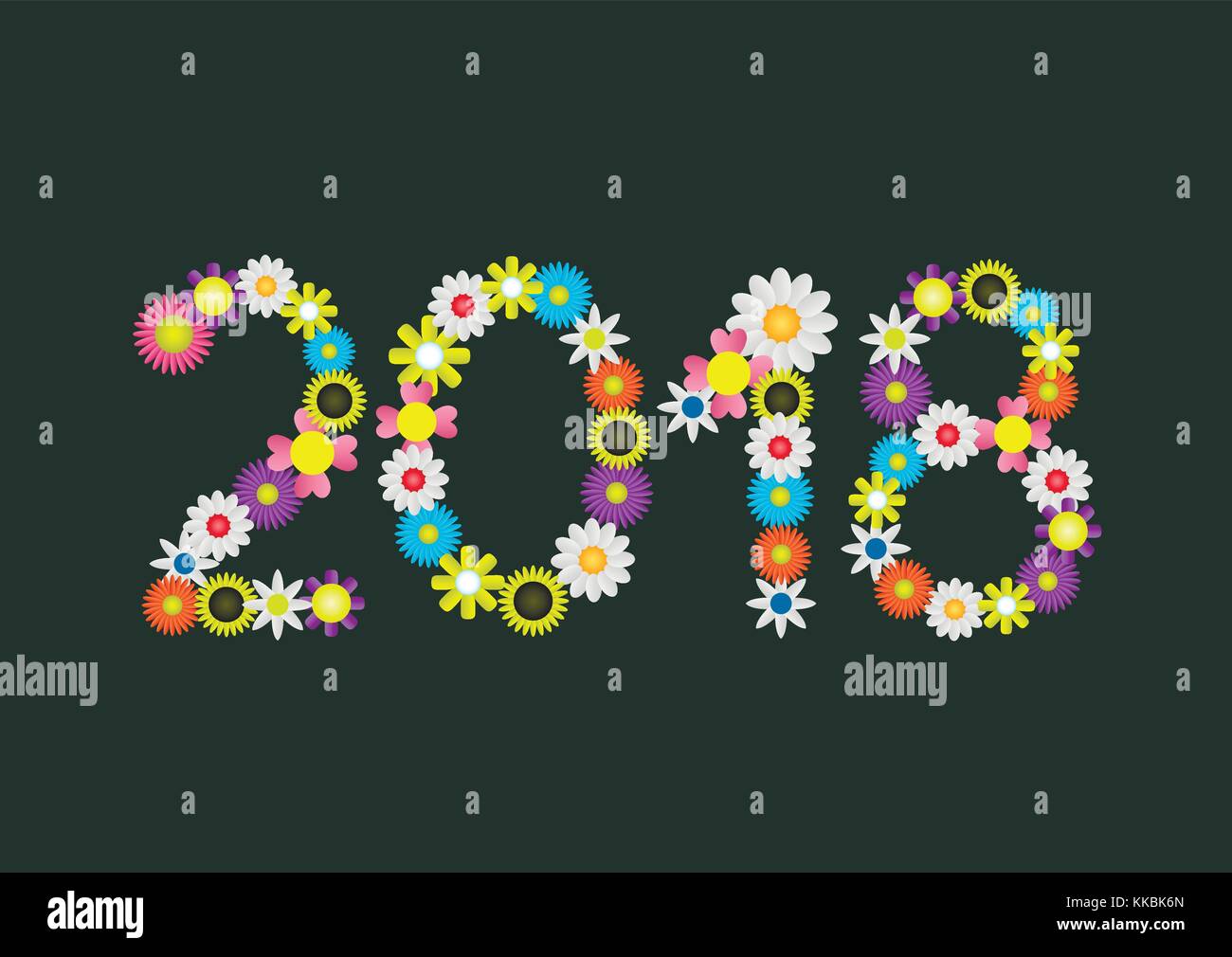 Beautiful numbers Stock Vector Images - Alamy