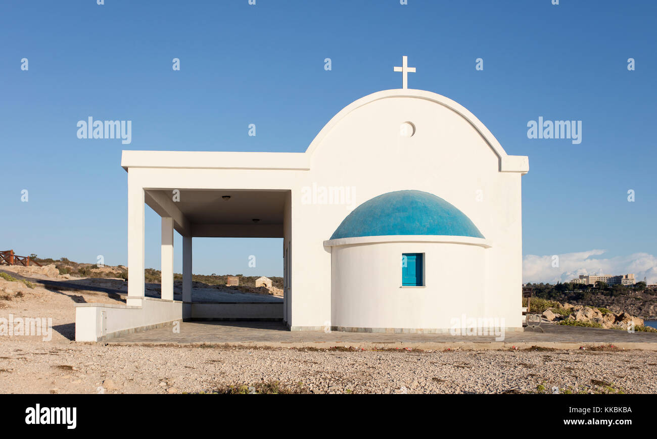 building a church in Cyprus Stock Photo - Alamy