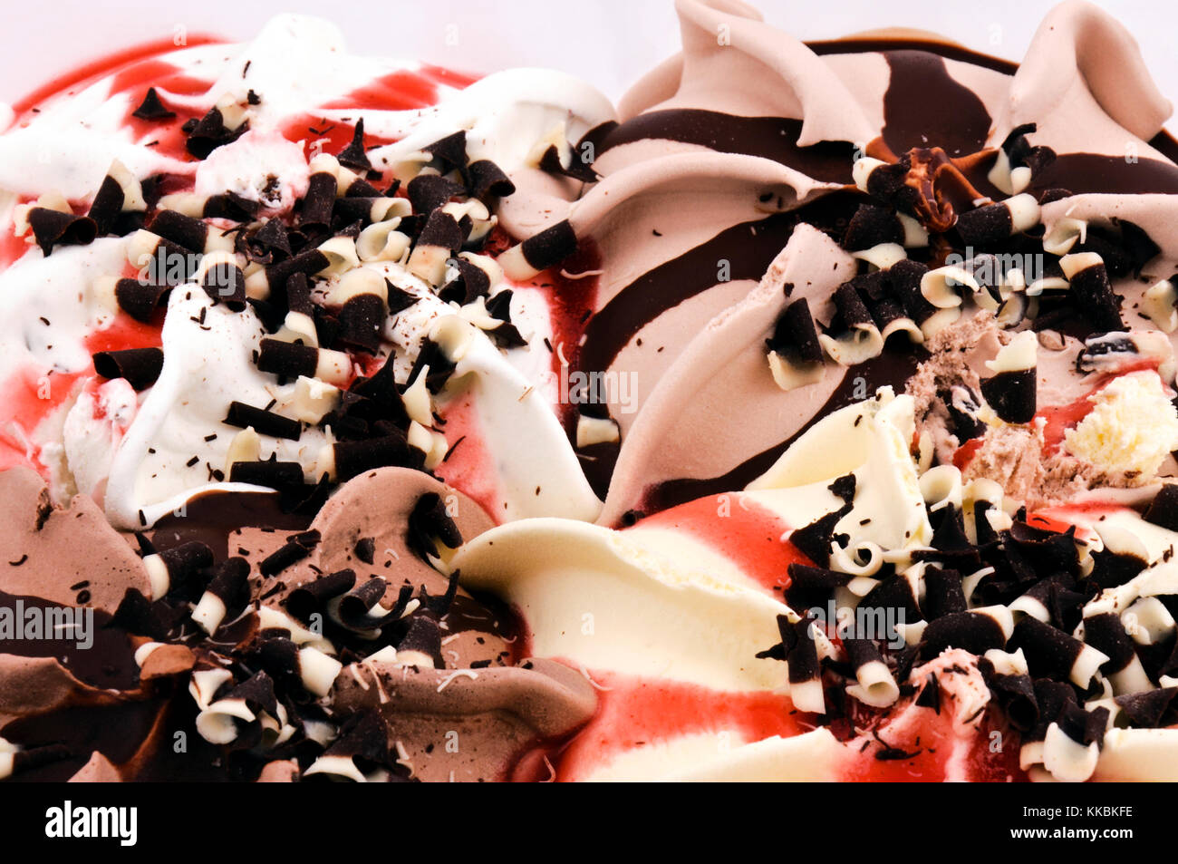 Ice cream mix Stock Photo - Alamy
