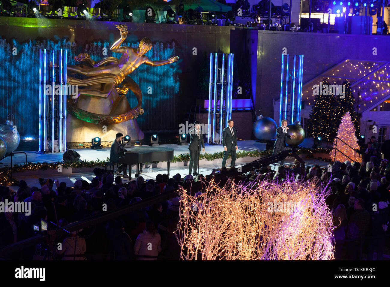 New York, NY - November 29, 2017: Victor Micallef, Clifton Murray ...