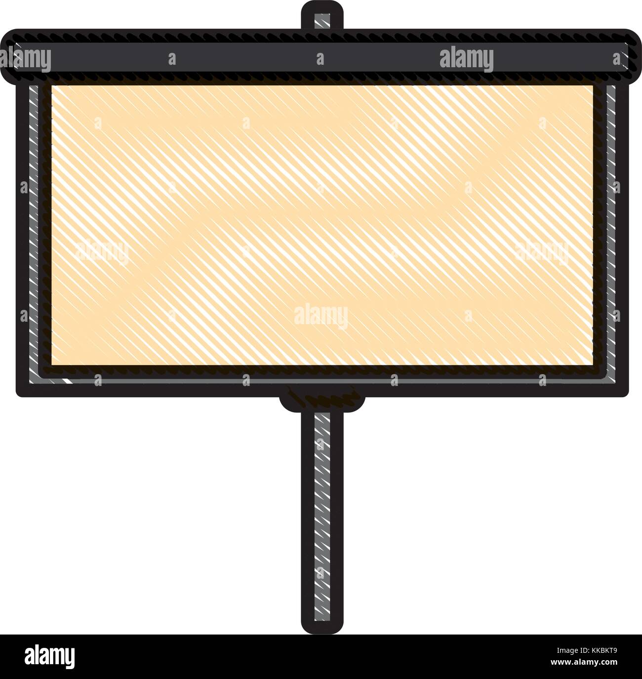 blank board presentation Stock Vector Image & Art - Alamy