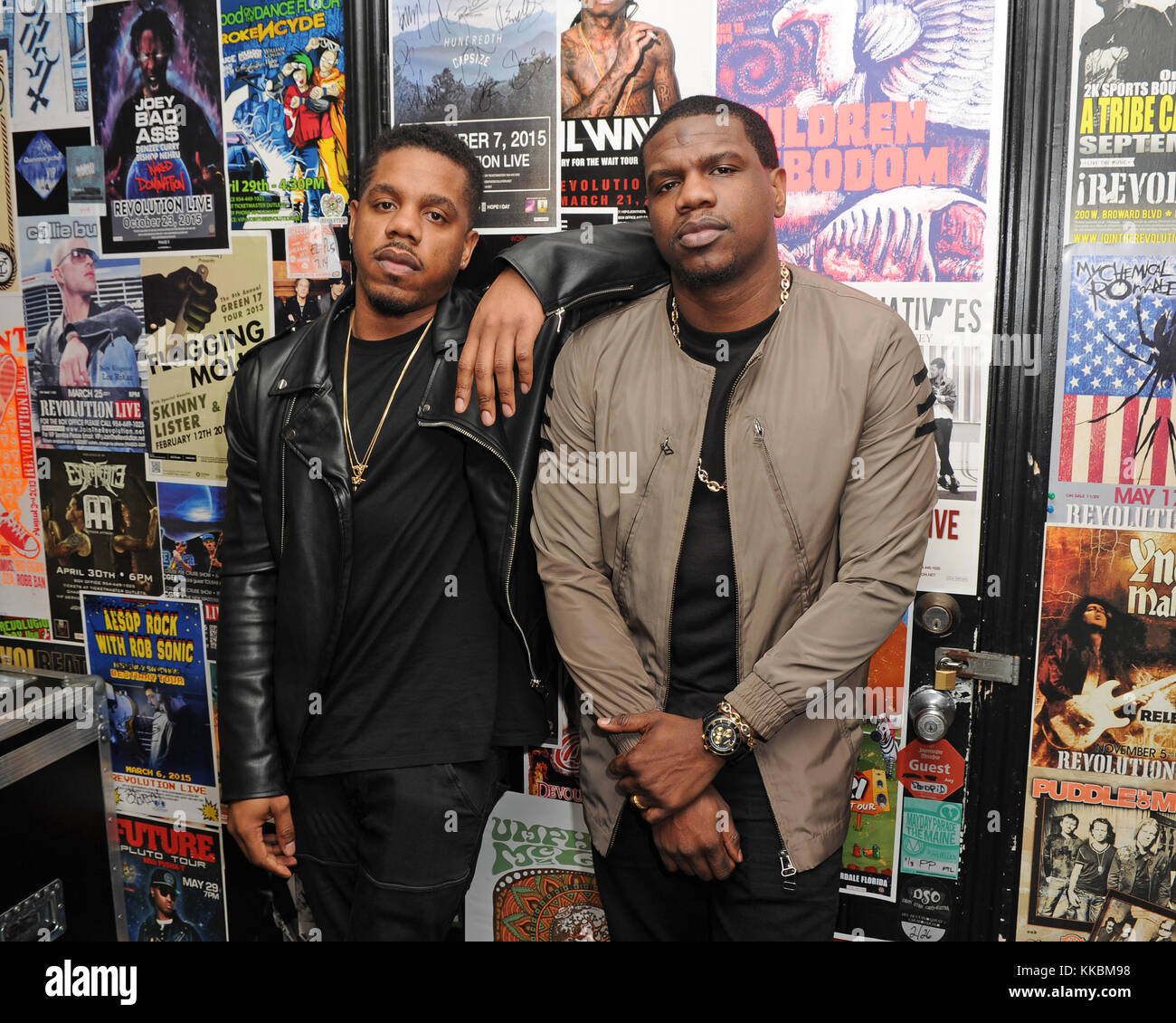 Theron thomas and timothy thomas of r city hi-res stock photography and ...