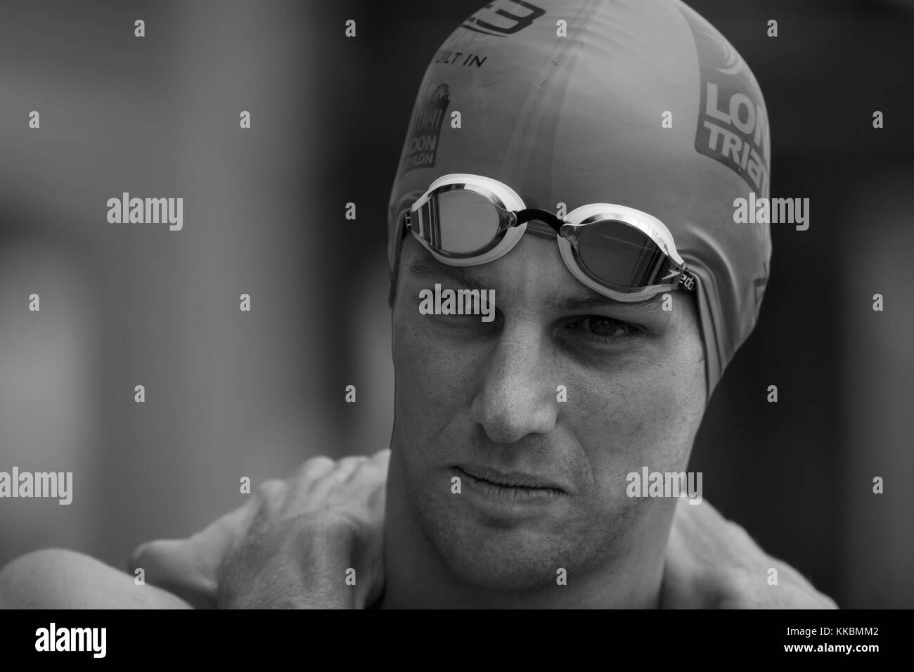 Edward Castro at the AJ Bell London Triathlon 2017 Stock Photo - Alamy
