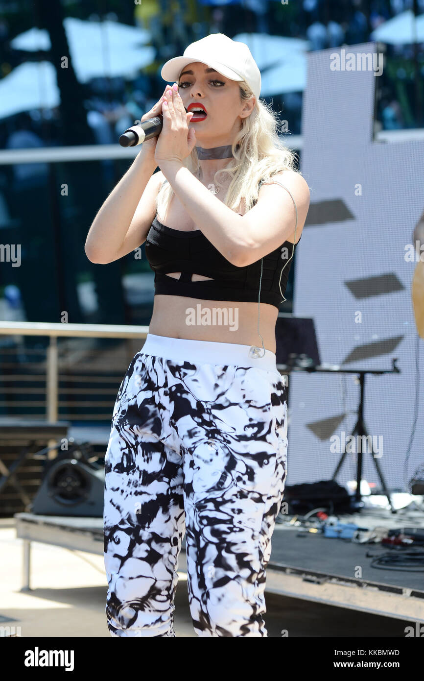 MIAMI BEACH, FL - JULY 23: Bebe Rexha attends IHeartRadio Y100 Mack-A ...