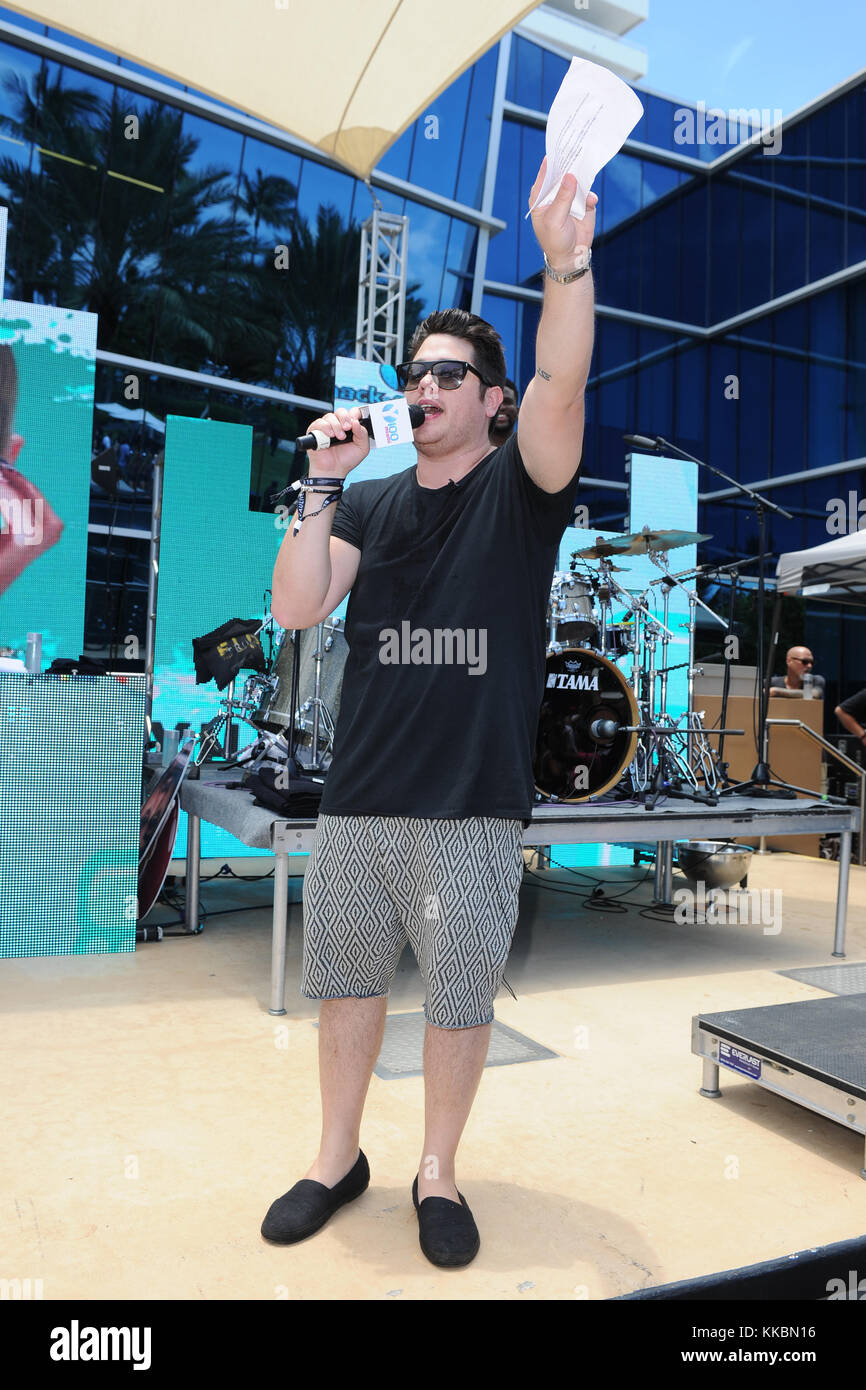 MIAMI BEACH, FL - JULY 23: DJ Mack attends IHeartRadio Y100 Mack-A ...