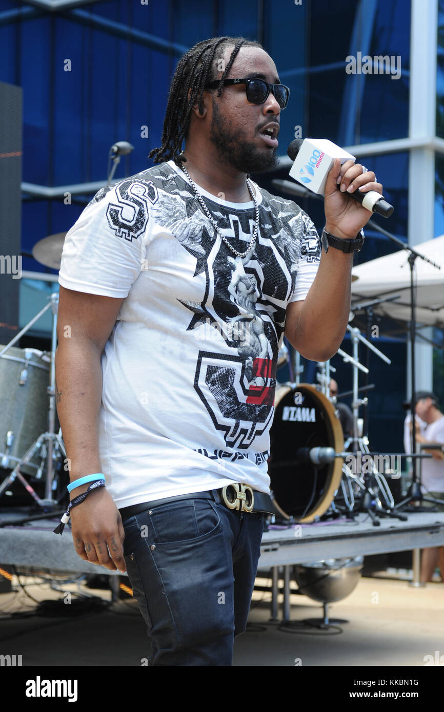 MIAMI BEACH, FL - JULY 23: Kent Jones attends IHeartRadio Y100 Mack-A ...