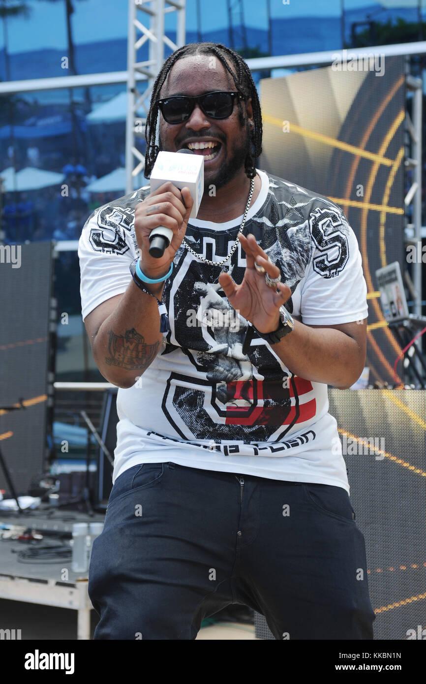 MIAMI BEACH, FL - JULY 23: Kent Jones attends IHeartRadio Y100 Mack-A ...