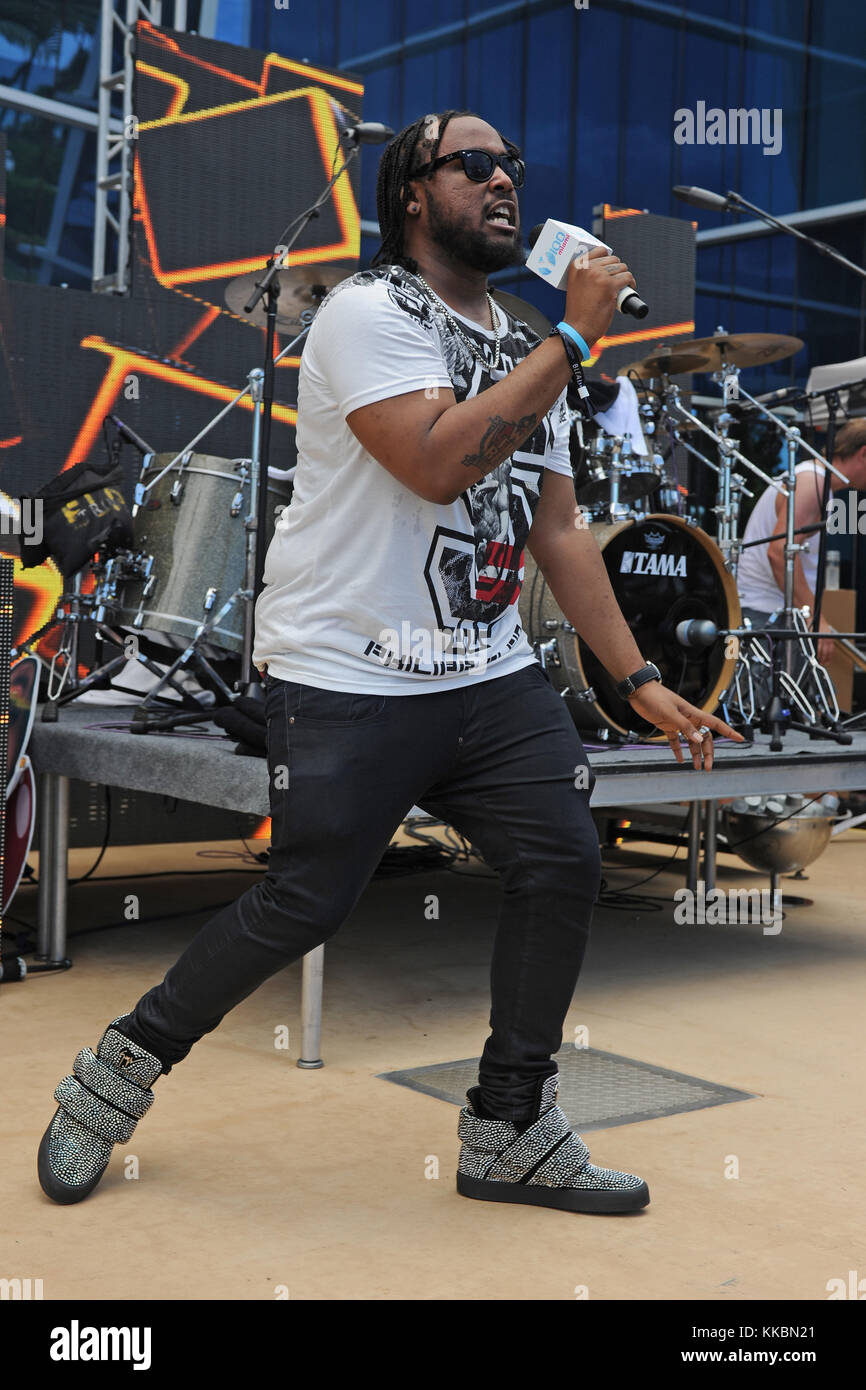 MIAMI BEACH, FL - JULY 23: Kent Jones attends IHeartRadio Y100 Mack-A ...