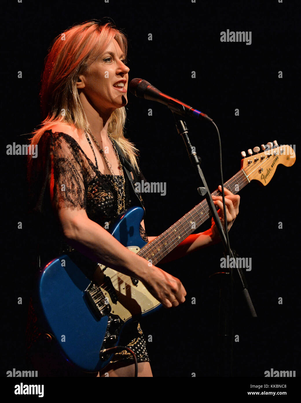 FORT LAUDERDALE, FL - MAY 01: Liz Phair performs at The Broward Center ...