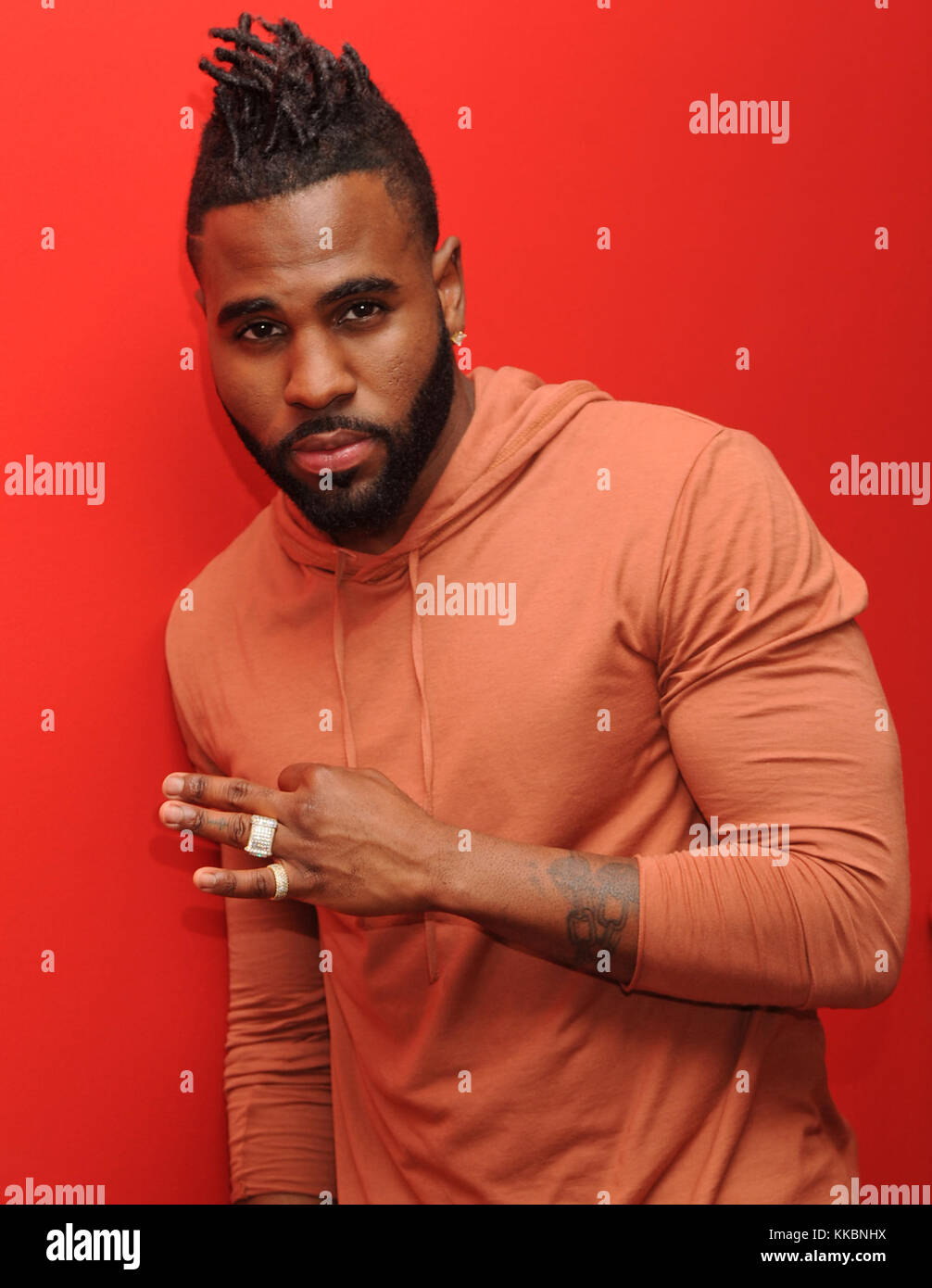 FORT LAUDERDALE, FL - APRIL 27: Jason Derulo poses for a portrait at ...