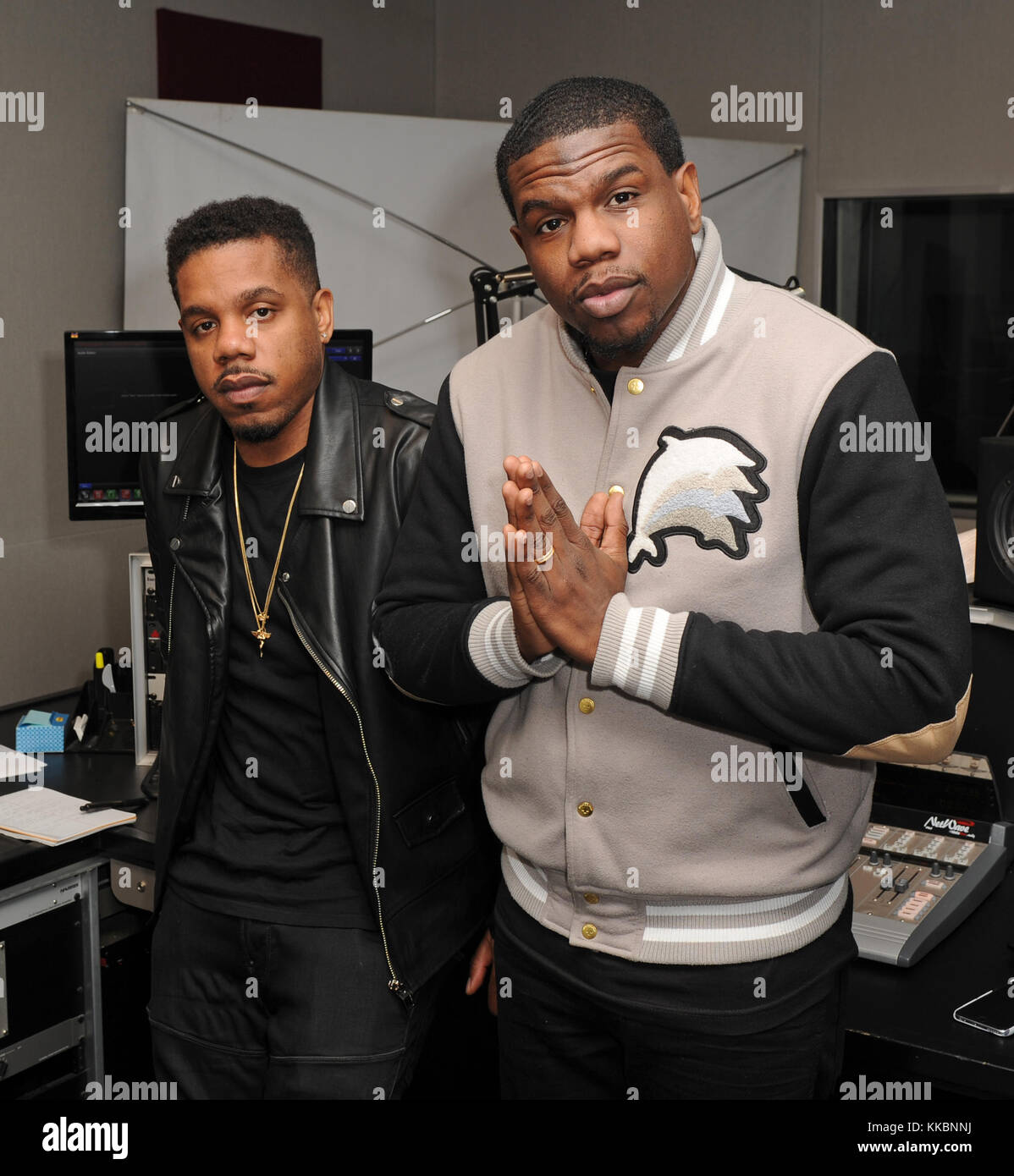 Theron thomas and timothy thomas of r city hi-res stock photography and ...