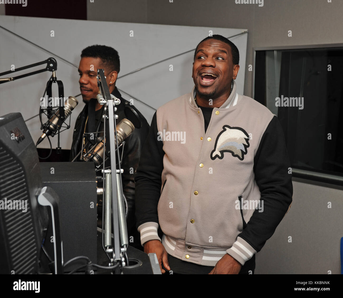 Theron thomas and timothy thomas of r city hi-res stock photography and ...