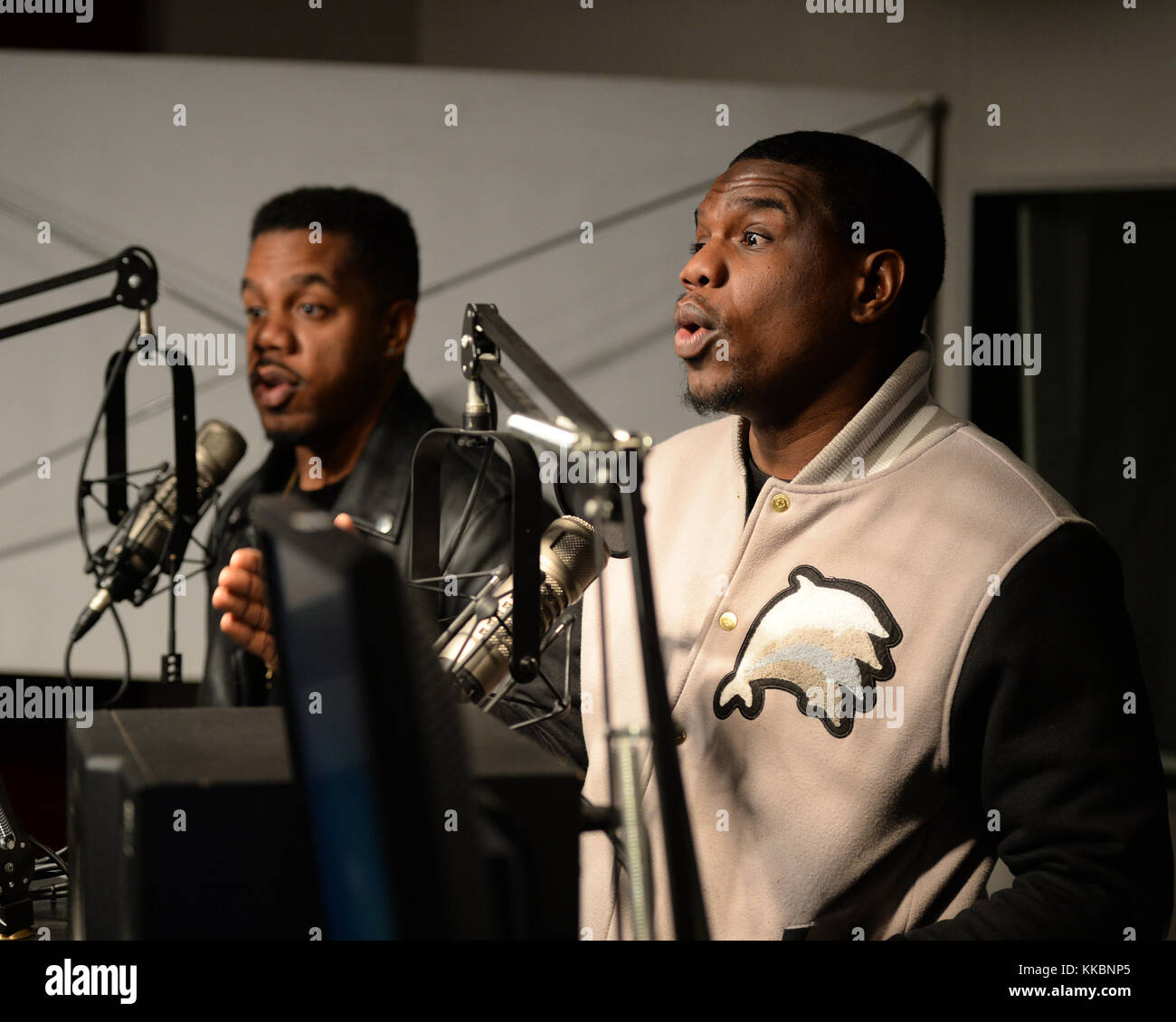 Theron thomas and timothy thomas of r city hi-res stock photography and ...