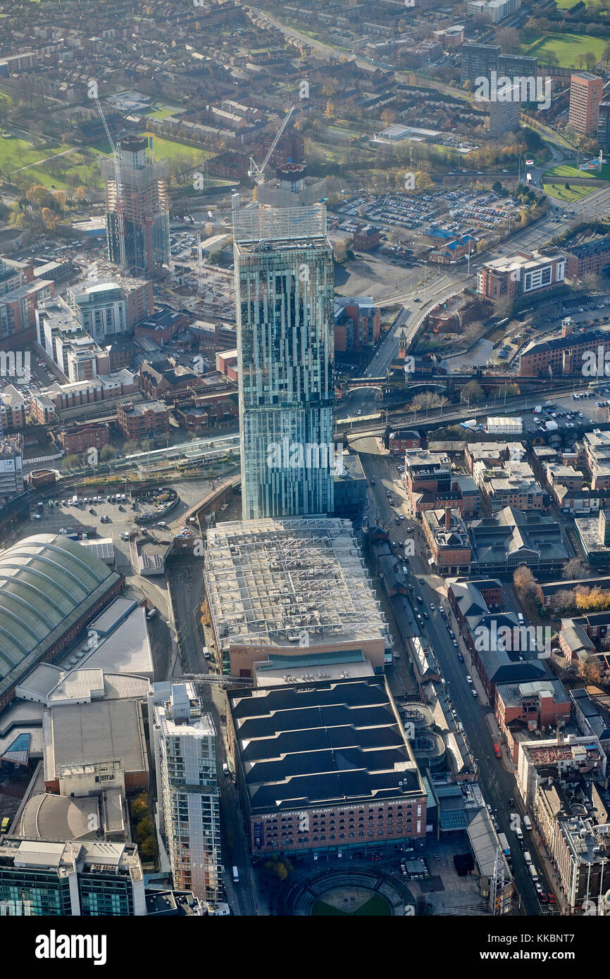 Manchester centre city tower hi-res stock photography and images - Alamy