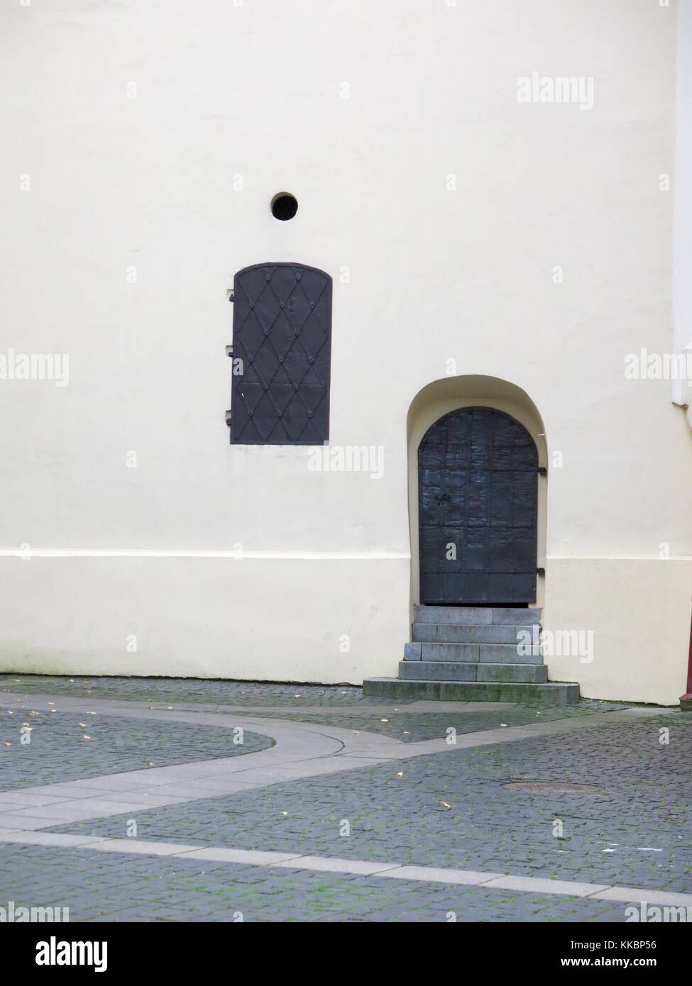 Door and window Stock Photo - Alamy