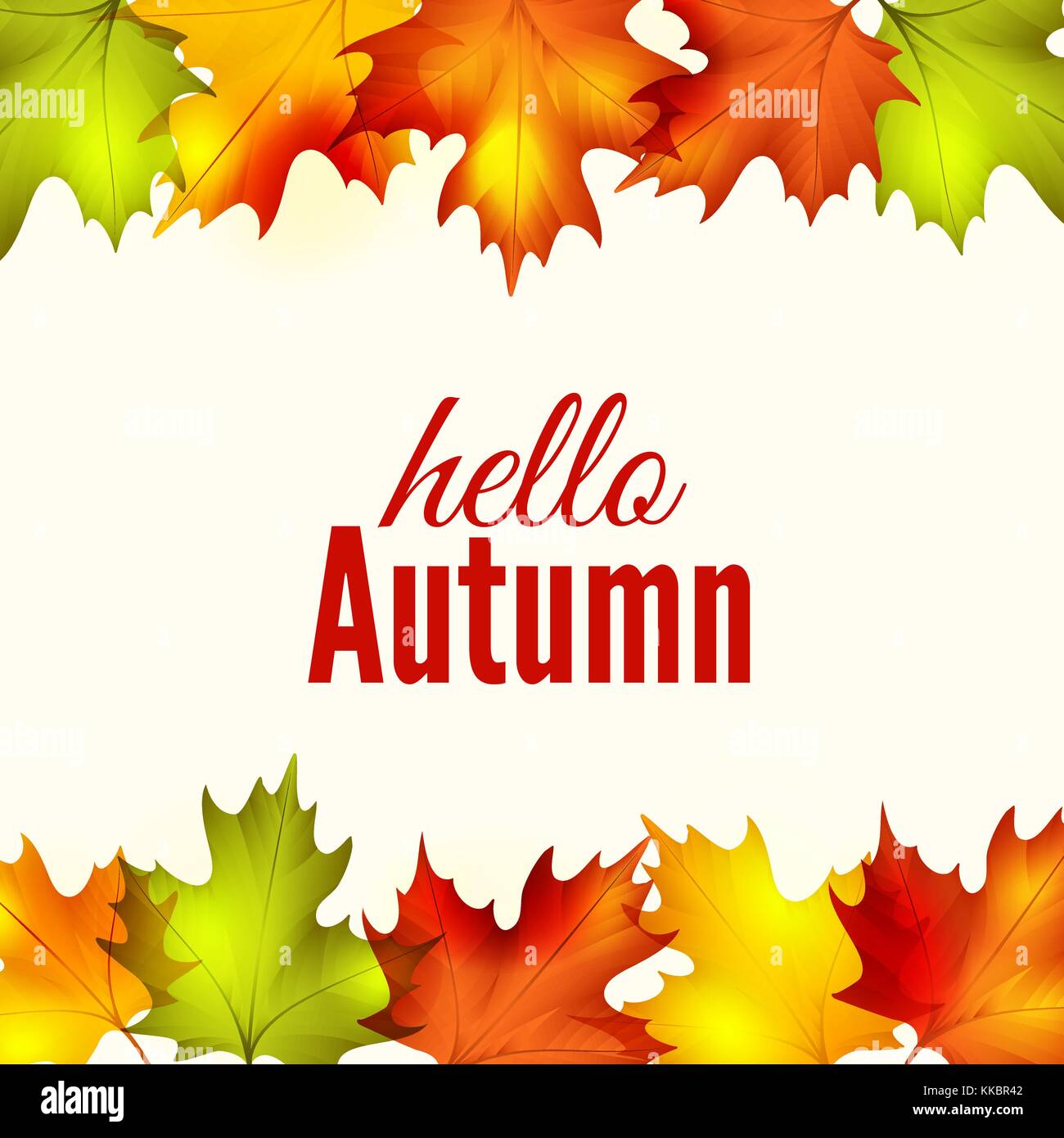 Autumn leaves frame Stock Vector Image & Art - Alamy Autumn leaves frame Stock Vector Image & Art - Alamy