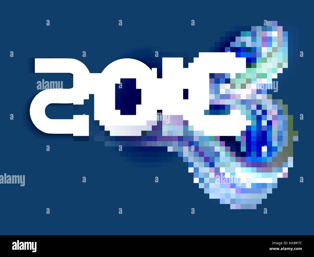 Festive happy new year Stock Vector Images - Alamy