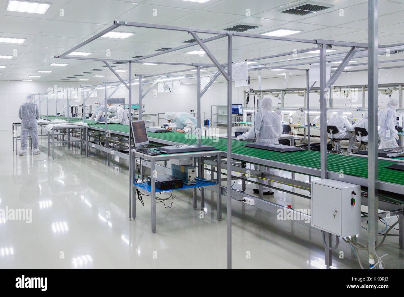 manufacturing of television sets Stock Photo - Alamy