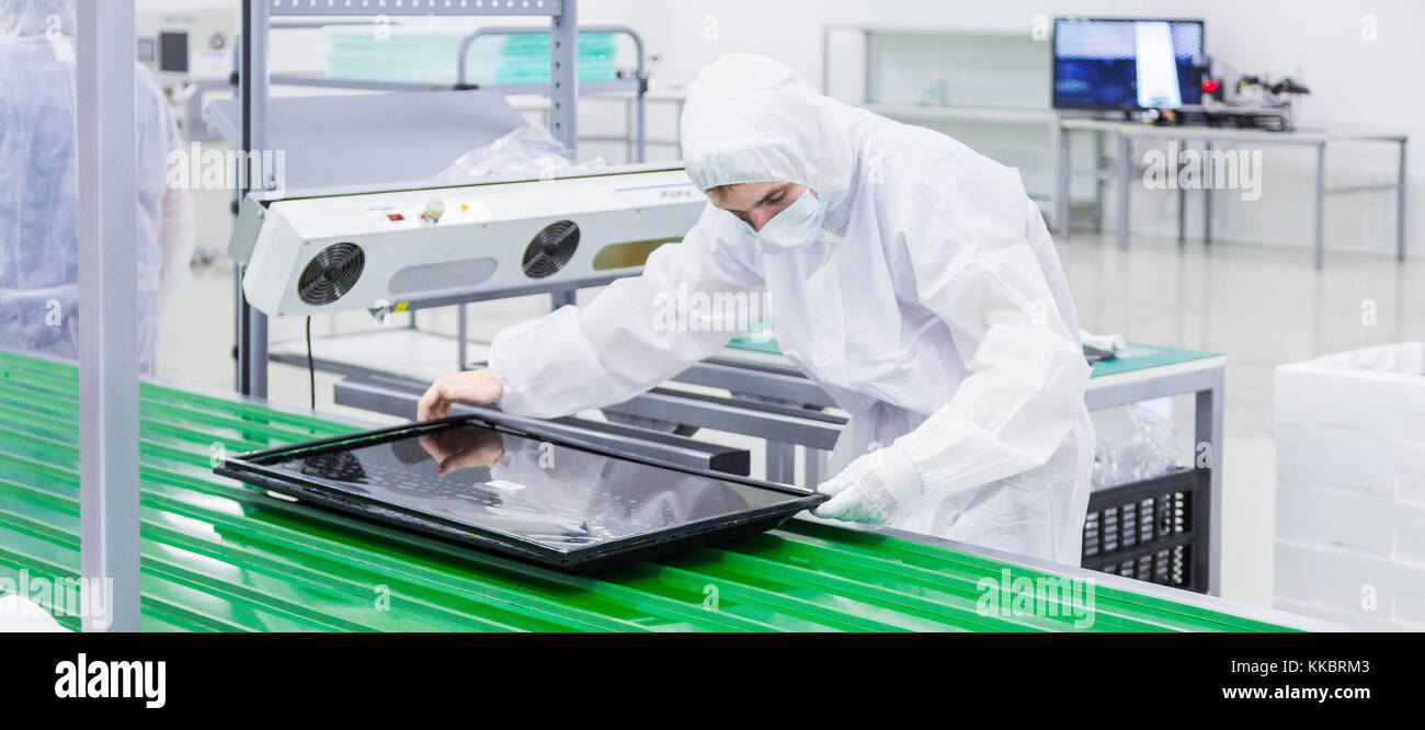 manufacturing of television sets Stock Photo - Alamy