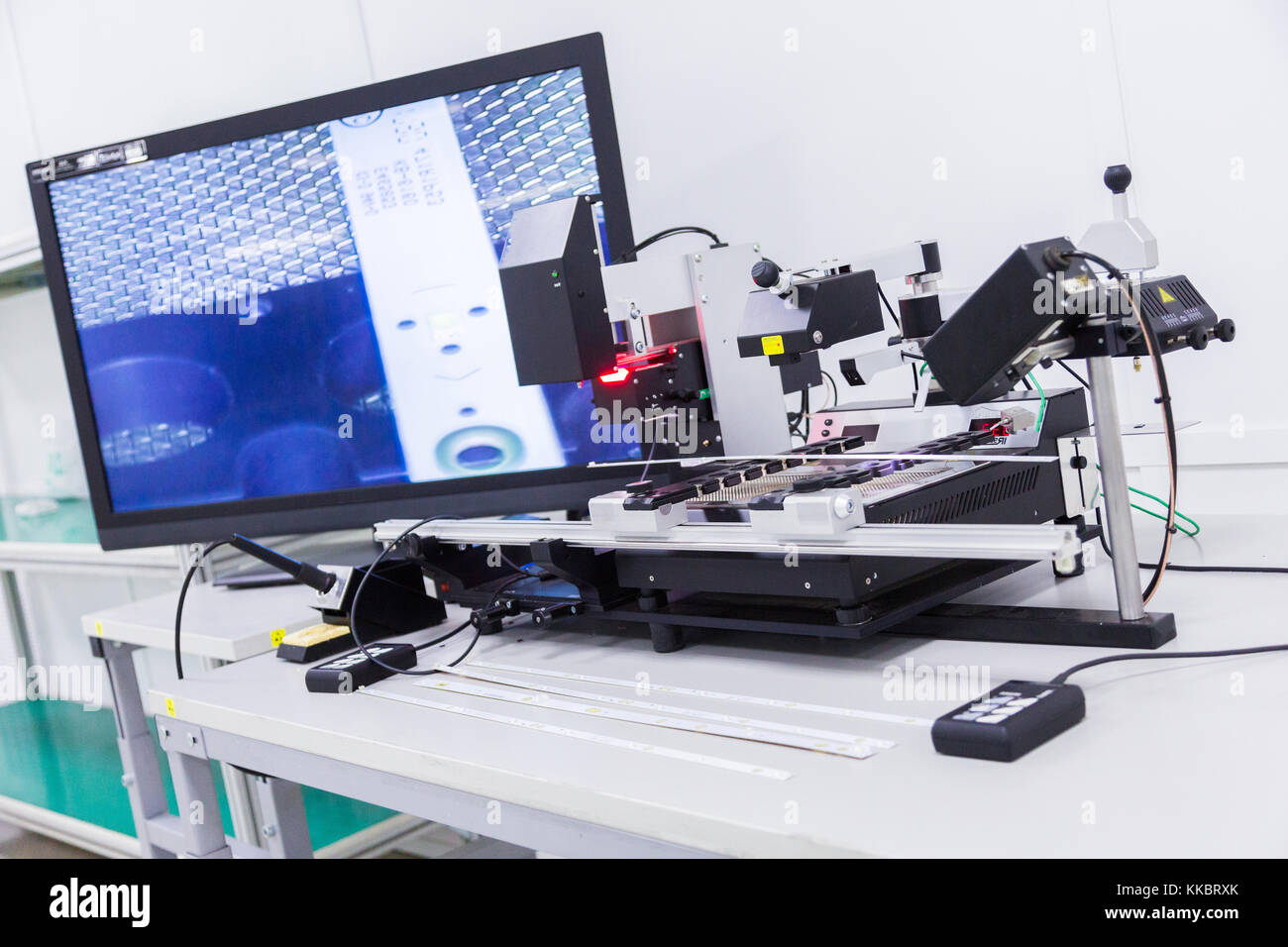 production of television sets Stock Photo - Alamy