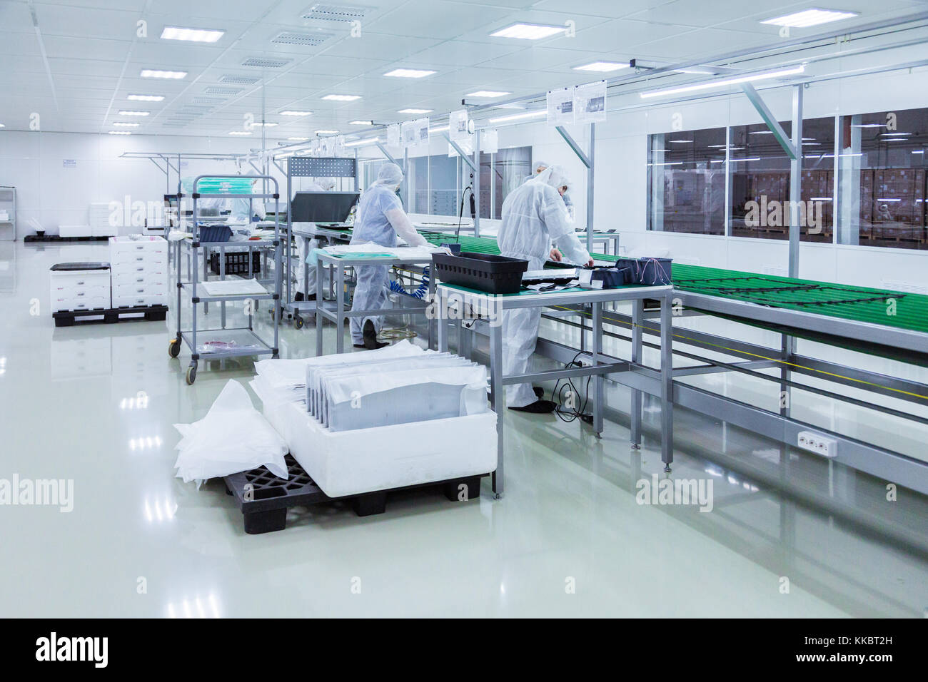 production of television sets Stock Photo - Alamy