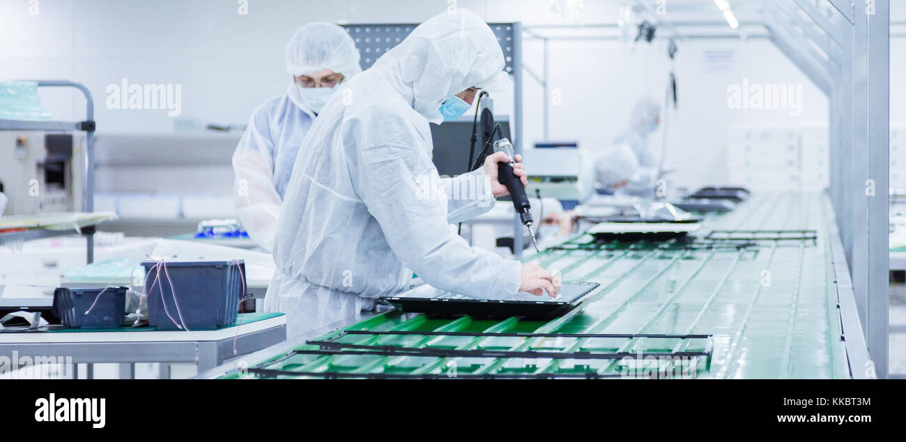 production of television sets Stock Photo - Alamy