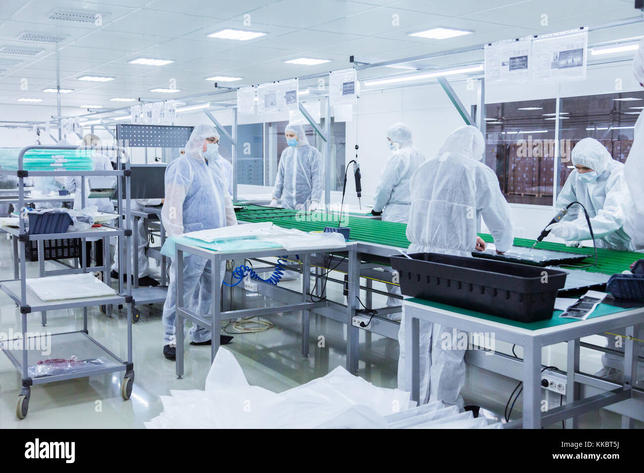 production of television sets Stock Photo - Alamy