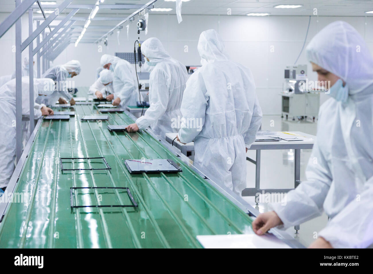 production of television sets Stock Photo - Alamy