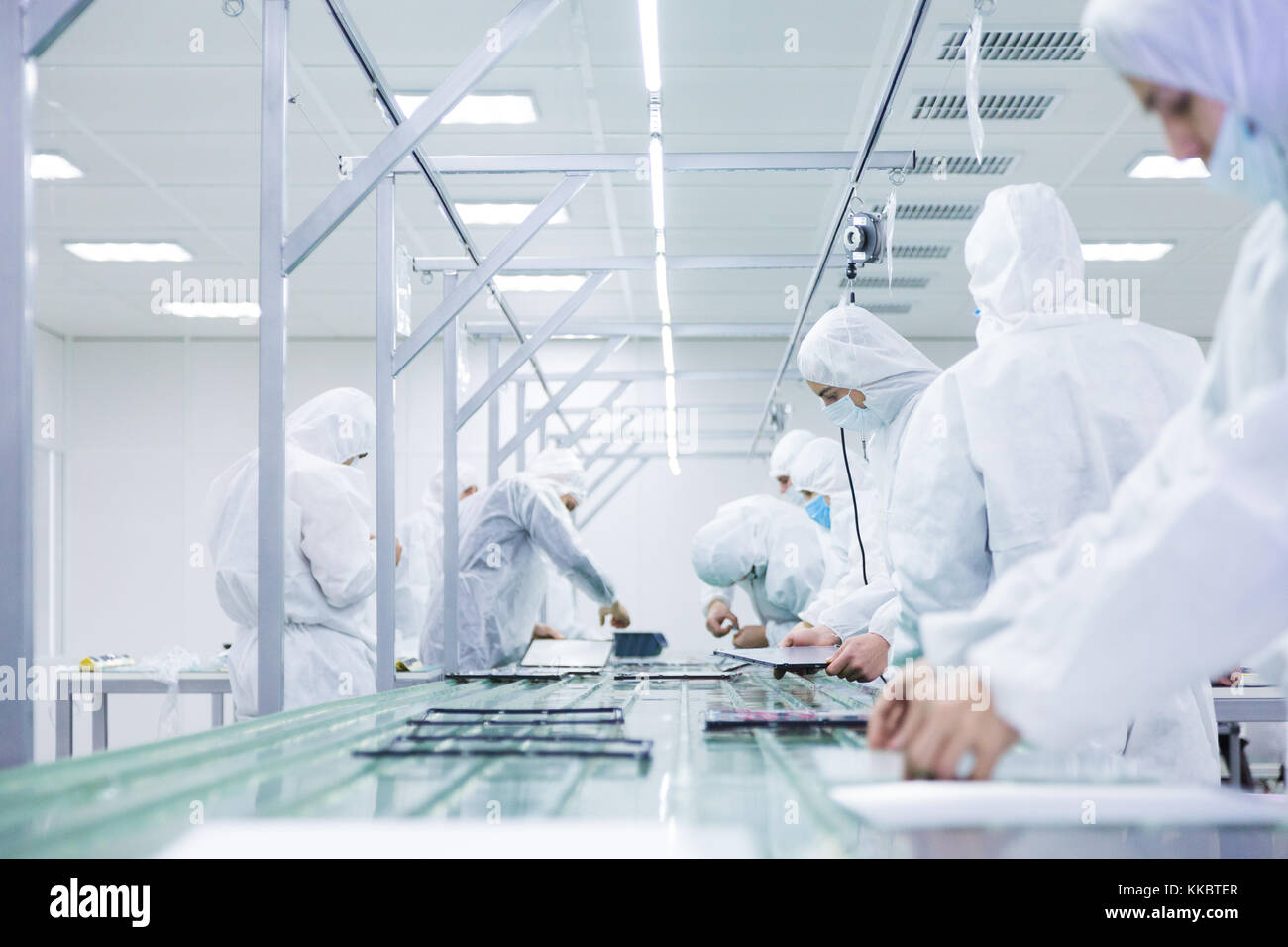 production of television sets Stock Photo - Alamy