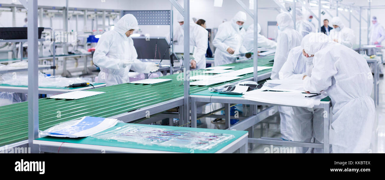 production of television sets Stock Photo - Alamy