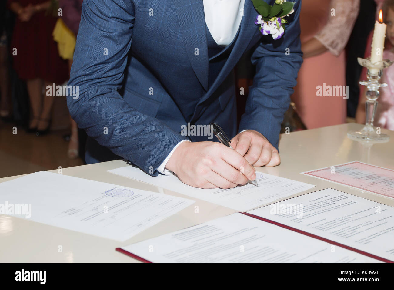 Register Office Wedding High Resolution Stock Photography and Images ...