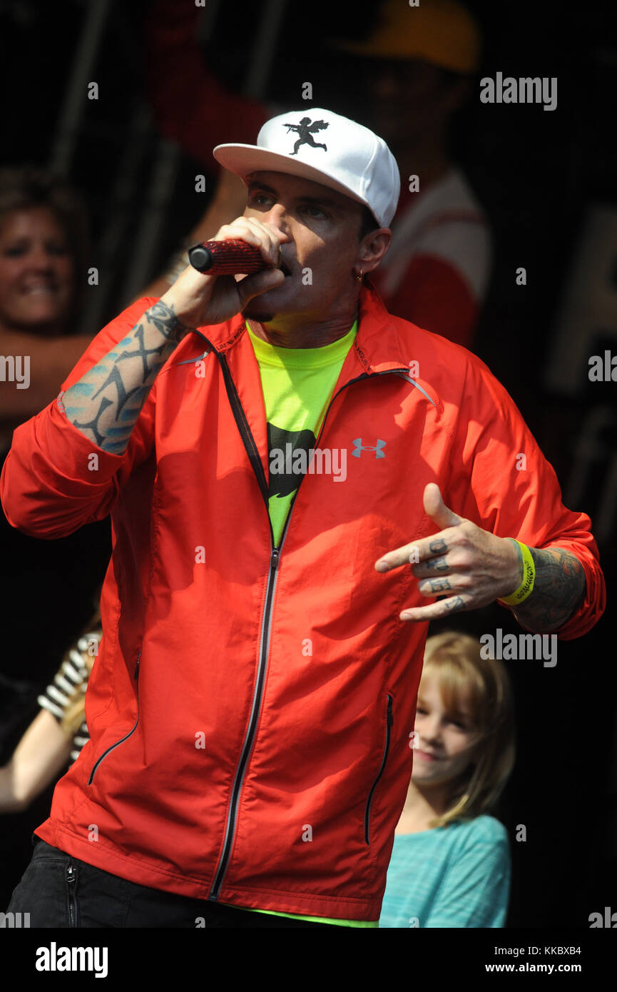 NEW YORK, NY - AUGUST 05: Rapper Vanilla Ice is seen on August 5, 2016 ...