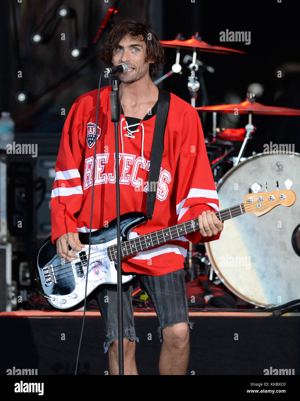 Tyson ritter all american rejects perform hi-res stock photography and ...