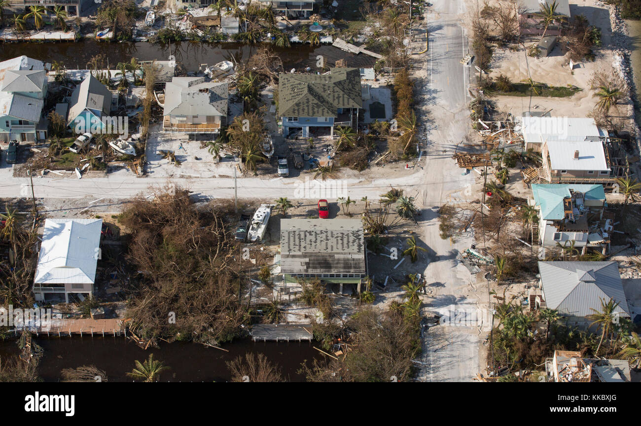 Hurricane irma aftermath aerial hi-res stock photography and images - Alamy