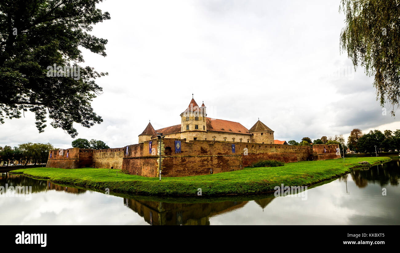 Famous medieval castle,Fagaras,Transylvania,Romania Stock Photo - Alamy