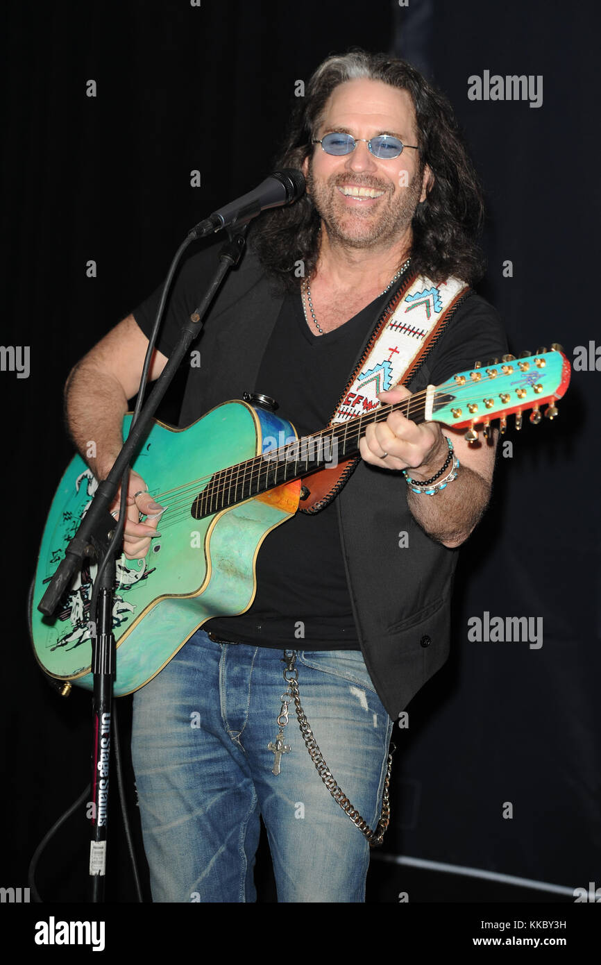 WESTON, FL - MARCH 31: Kip Winger performs at the Rockfest 80s press ...