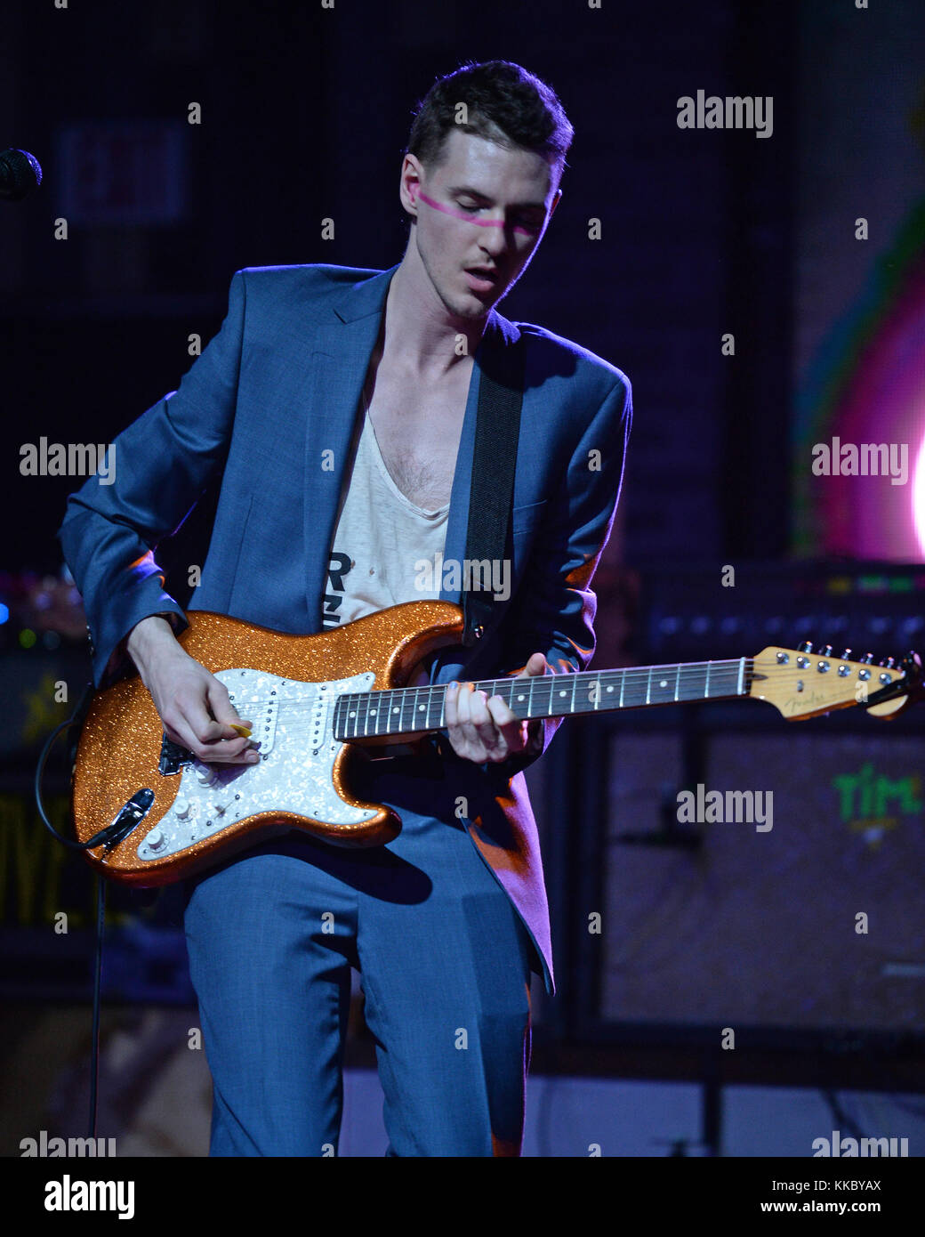 FORT LAUDERDALE, FL - MARCH 13: Matt Myers of Houndmouth pose for a ...