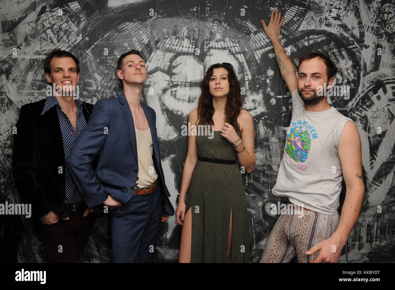 FORT LAUDERDALE, FL - MARCH 13: Zak Appleby, Matt Myers, Katie Toupin ...