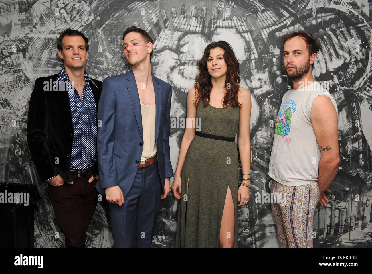 FORT LAUDERDALE, FL - MARCH 13: Zak Appleby, Matt Myers, Katie Toupin ...