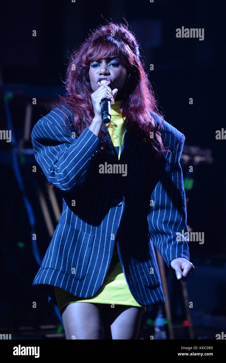 FORT LAUDERDALE, FLORIDA - APRIL 26: Santigold performs live at ...
