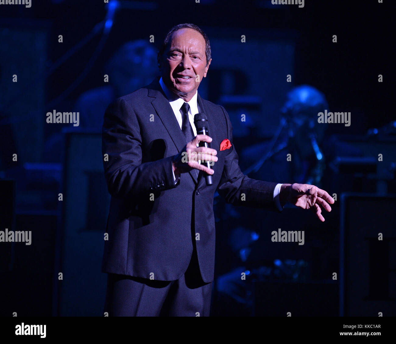 FORT LAUDERDALE, FL - JANUARY 13: Paul Anka performs at The Broward ...