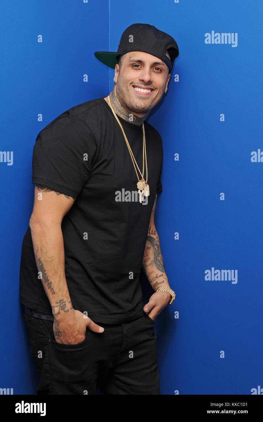 FORT LAUDERDALE, FL - MAY 18: Nicky Jam poses for a portrait at Radio ...