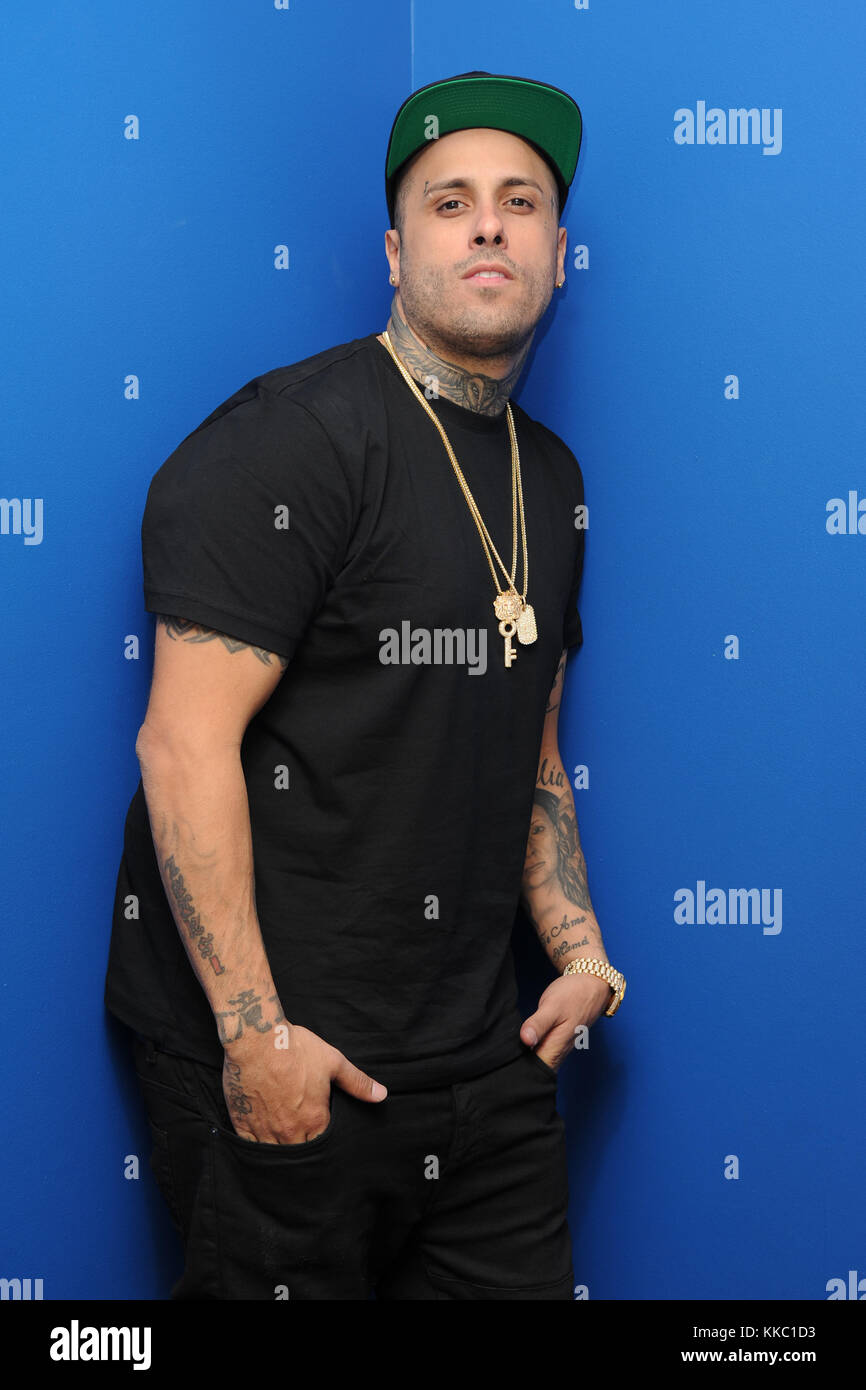 FORT LAUDERDALE, FL - MAY 18: Nicky Jam poses for a portrait at Radio ...