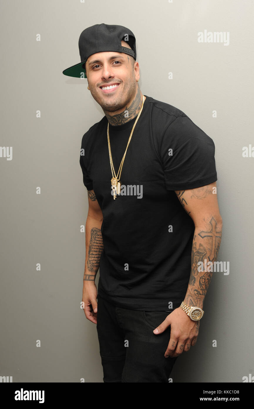 FORT LAUDERDALE, FL - MAY 18: Nicky Jam poses for a portrait at Radio ...