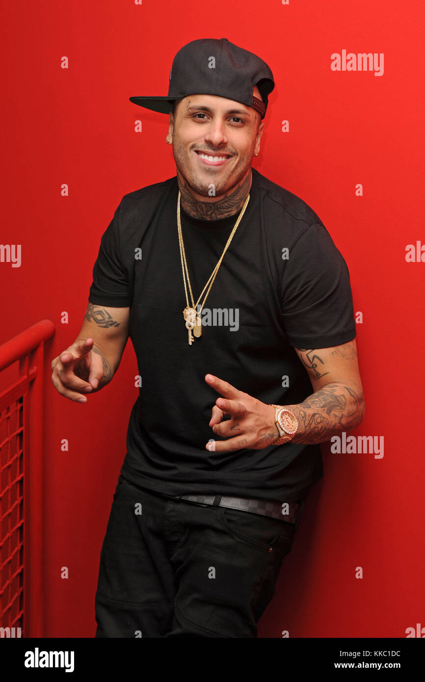 FORT LAUDERDALE, FL - MAY 18: Nicky Jam poses for a portrait at Radio ...