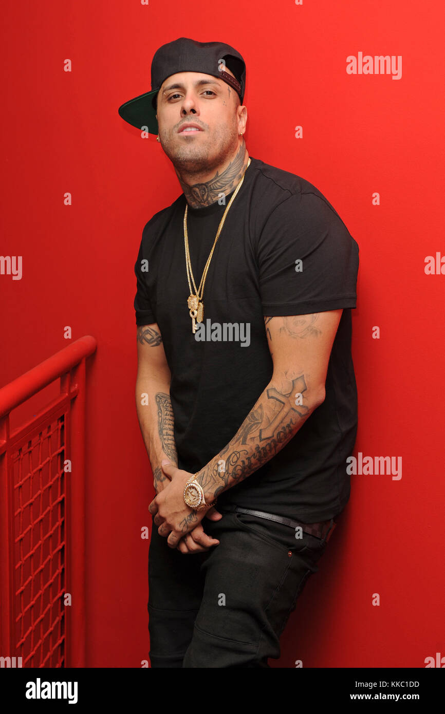 FORT LAUDERDALE, FL - MAY 18: Nicky Jam poses for a portrait at Radio ...