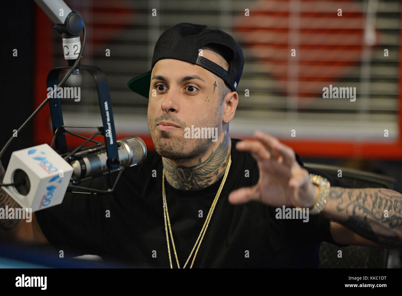 FORT LAUDERDALE, FL - MAY 18: Nicky Jam poses for a portrait at Radio ...