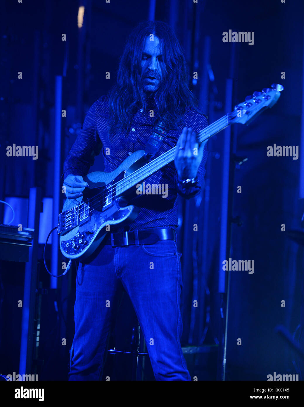 FORT LAUDERDALE, FL - FEBRUARY 18: Roy Mitchell Cardenas of Mutemath ...